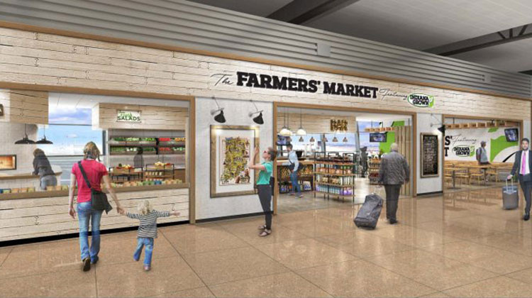 Indianapolis International Airport Lands Farmers' Market