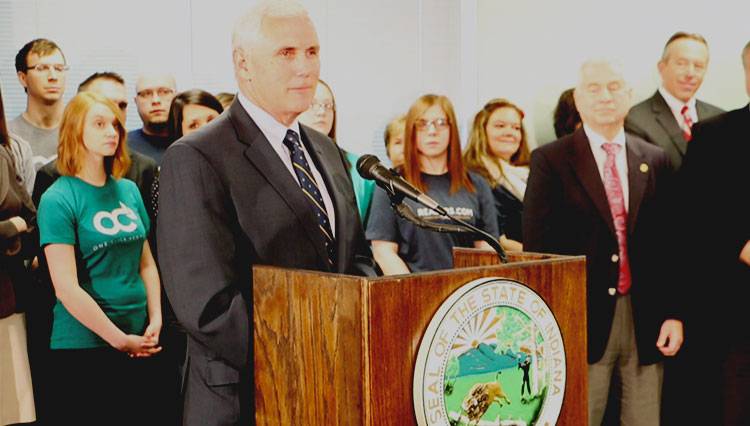 Pence Signs Business Tax Cut Legislation Into Law