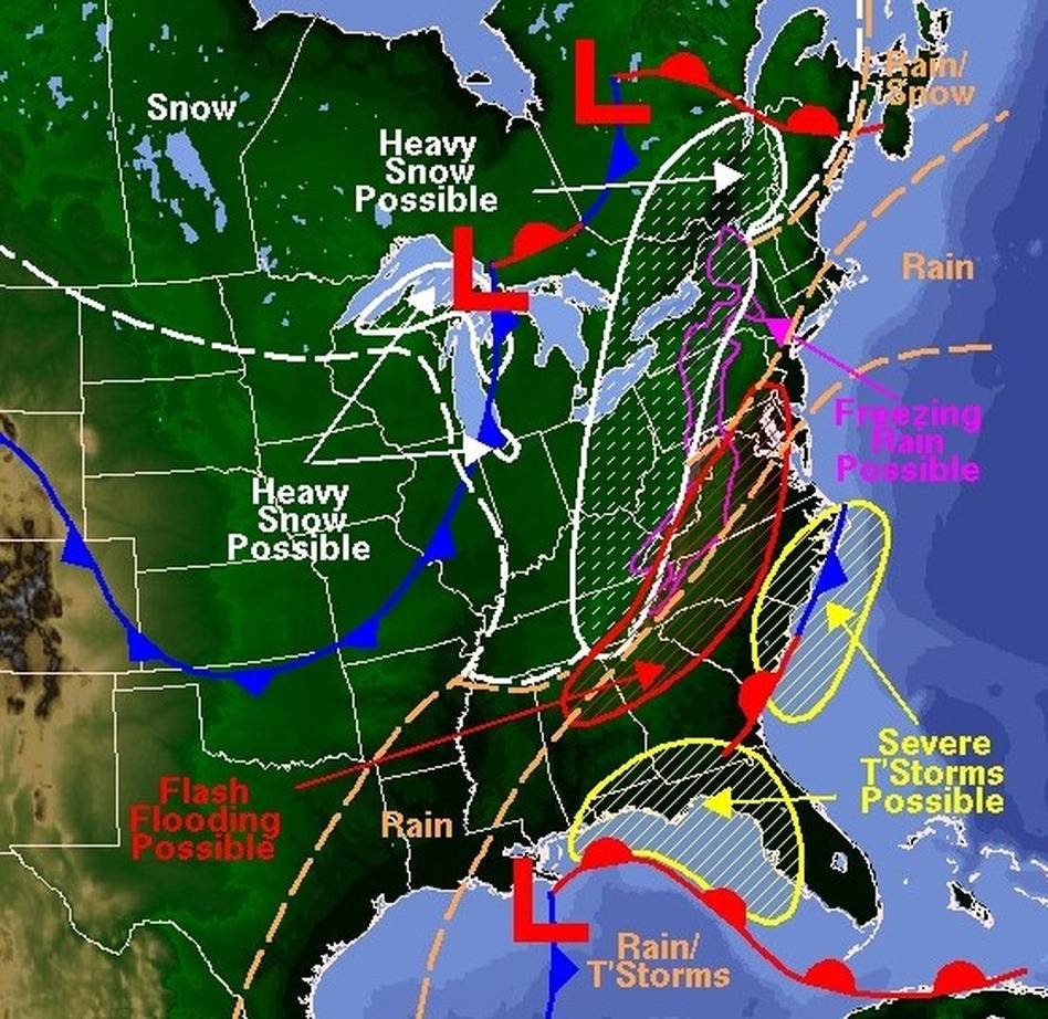 Big Travel Day Could Be A Big Mess Due To Weather
